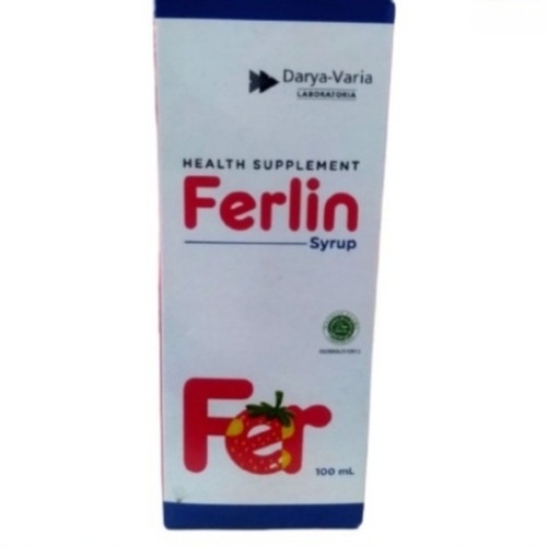 Jual FERLIN SIRUP 100 ML ZAT BESI + VITAMIN ANAK | Shopee Indonesia