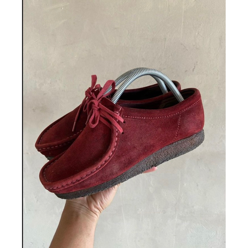 Jual clarks maroon | Shopee Indonesia