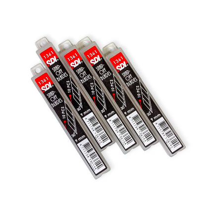 Jual Refill Isi Cutter SDI 30 Derajat/ Spare Blades Pack 9 mm Isi 10 ...