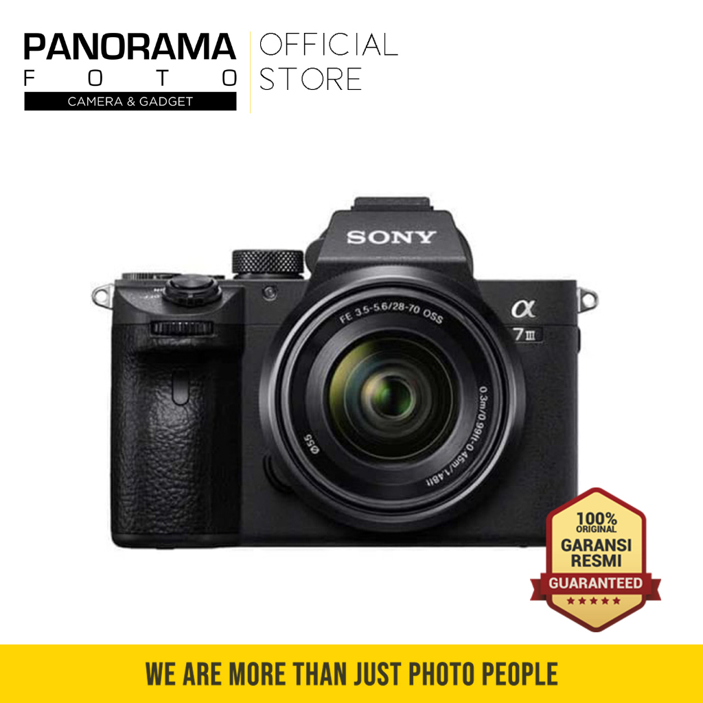 Jual Camera Mirrorless Sony Alpha A7 Mark III Kit 28-70mm | Shopee ...