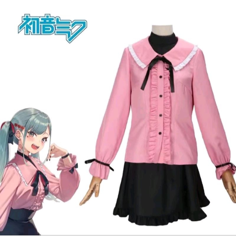 Jual Hatsune Miku vampire vocaloid cosplay | Shopee Indonesia