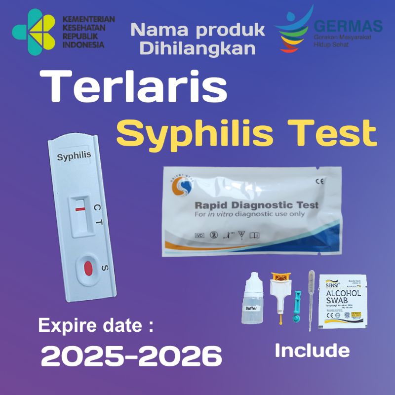 Jual TP Sifilis Card Test - Tes Syphilis Cassette Satuan 1pcs/set ...