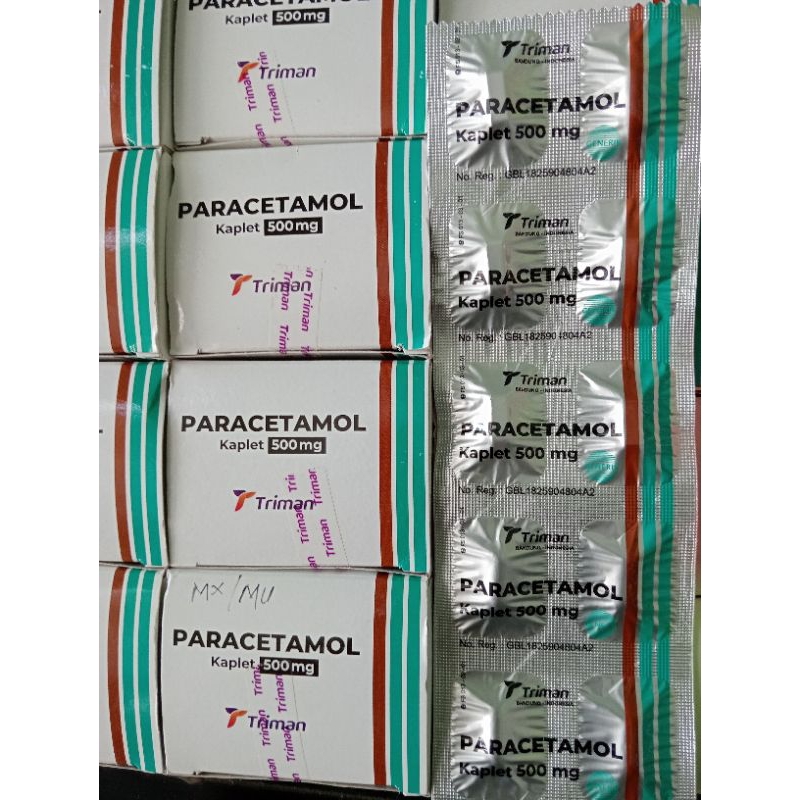 Jual PARACETAMOL 2 TABLET @ 20 kaplet | Shopee Indonesia