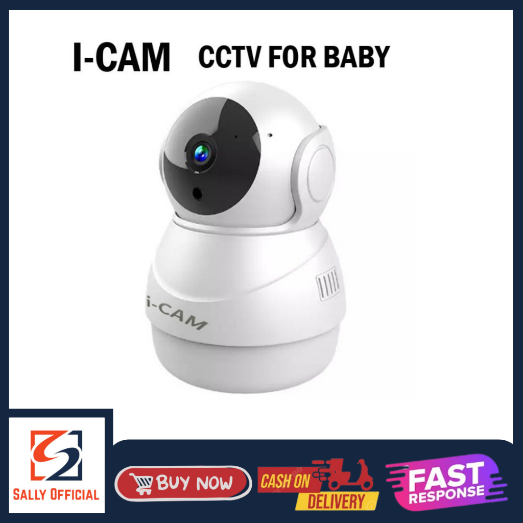 Jual CCTV DOME Yi iOT BS-W03P 2.4G/5G wifi Camera ip Baby camera HD ...