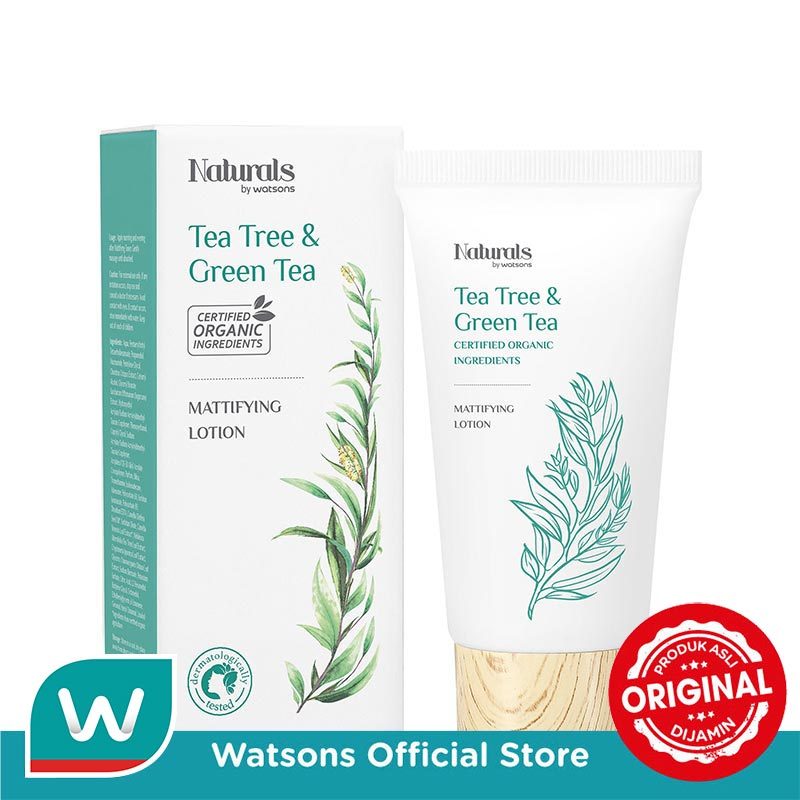 Jual NATURALS BY WATSONS Tea Tree & Green Tea Mattifying Lotion 50ml ...