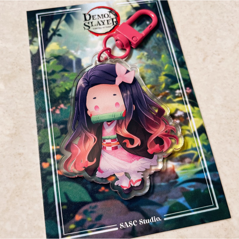 Jual DEMON SLAYER / kimetsu no yaiba baby keychain | tanjiro nezuko ...