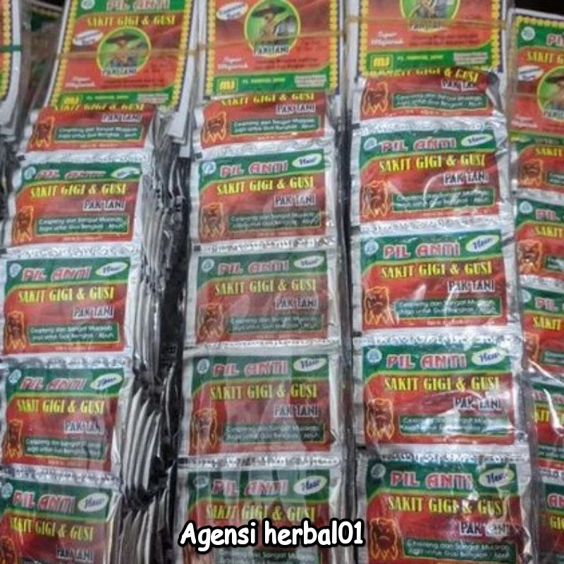 Jual PAK TANI ) OBAT SAKIT GIGI ( SATU SLOP ISI 5 RENCENG ) | Shopee ...
