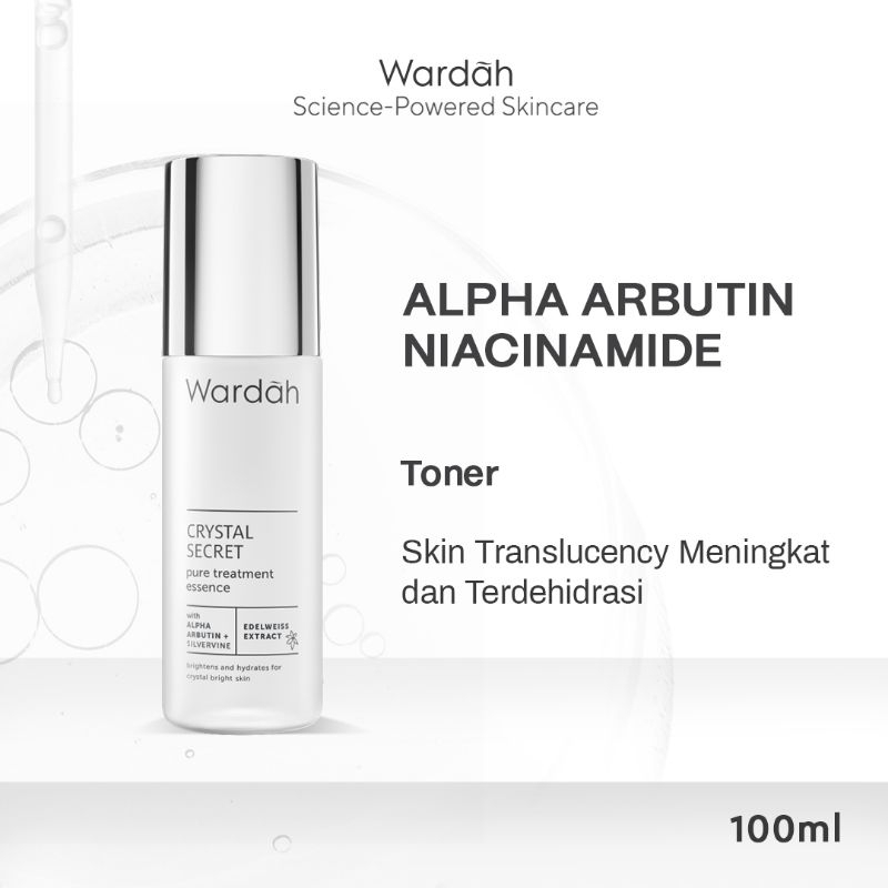 Jual WARDAH Crystal Secret Pure Treatment Essence // Hydrating Toner ...