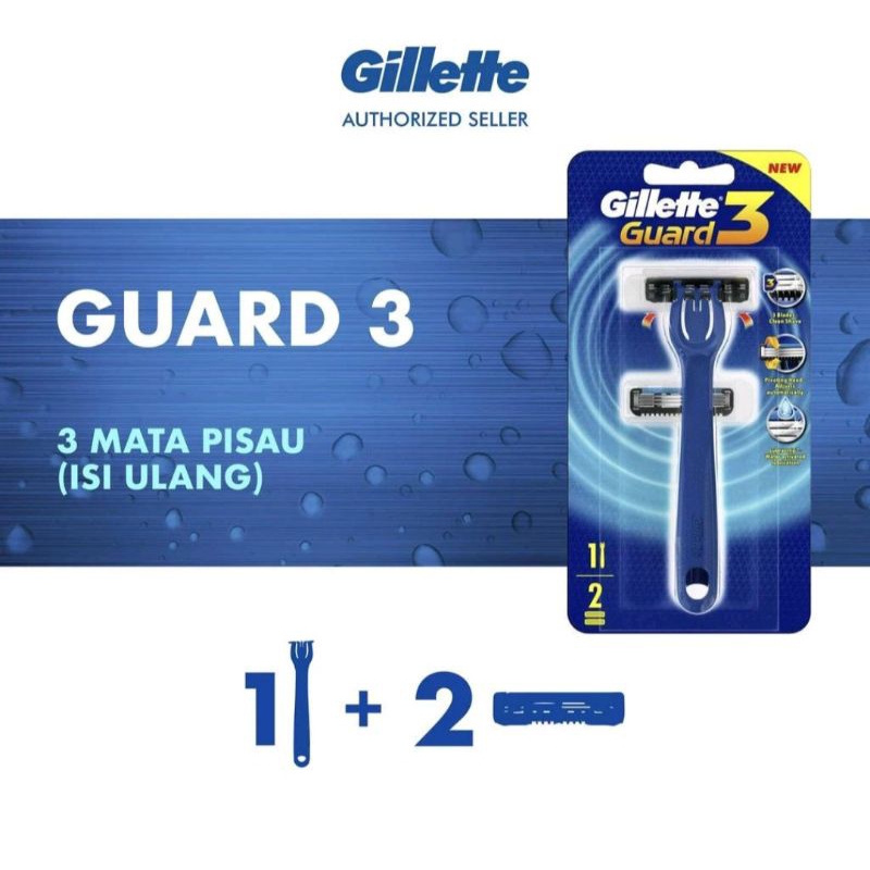 Jual Gillette Guard 3 | Shopee Indonesia