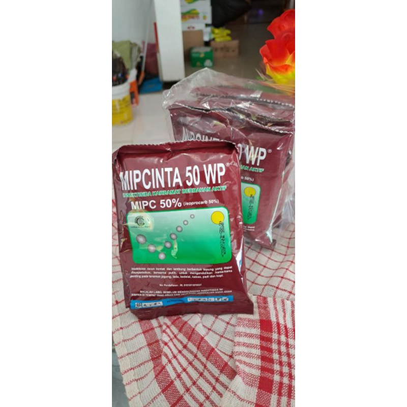 Jual MIPCINTA 50WP/INSEKTISIDA KARBAMAT BERBAHAN AKTIF MIPC 50% ...