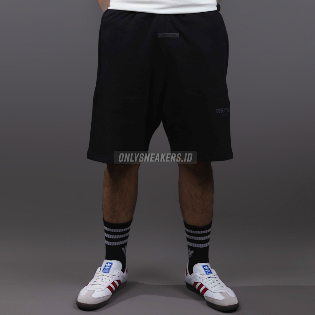 Jual ESSENTIALS FOG SMALL LOGO REFLECTIVE SWEATSHORT (100% AUTHENTIC ...