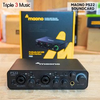 Jual MAONO AU PS22 PS22 PS-22 Audio interface Soundcard streaming 2 ...