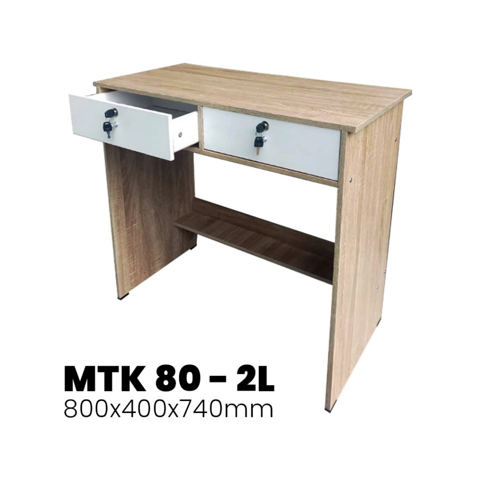 Jual Meja Kantor Kayu - Meja Kerja Partikel - Meja Belajar - Meja Tulis ...