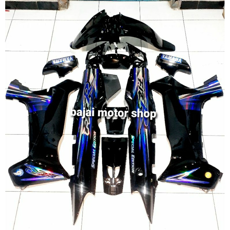 Jual Cover body fullset halus fizr F1zr SE hitam Hologram clear anti ...