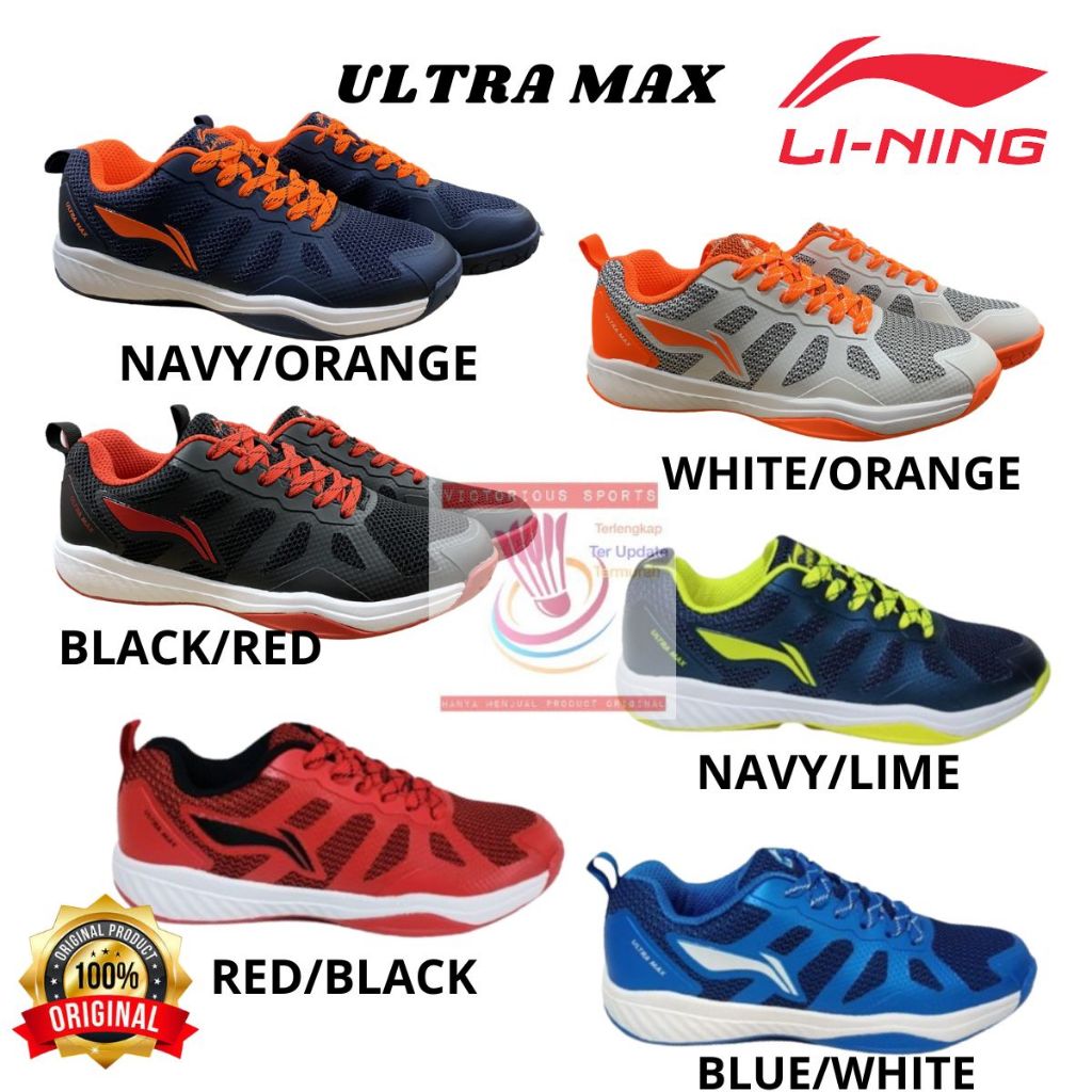 Jual SEPATU LINING BADMINTON BULUTANGKIS ULTRAMAX ULTRA MAX ORIGINAL ...