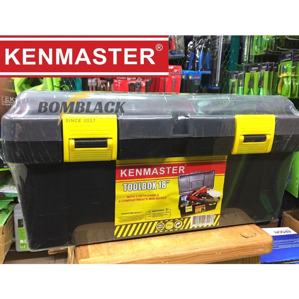 Jual IOt Tool Box Besar 18 KENMASTER Toolbox Kotak Peralatan Perkakas ...
