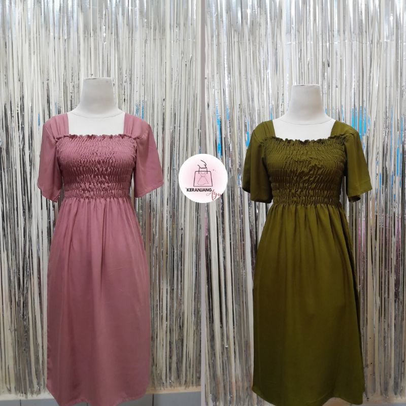 Jual DASTER KERUT DADA /SMOKED DRESS (daster rayon murah kekinian ...