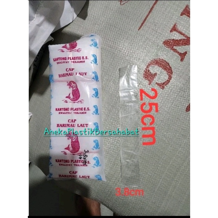 Jual Plastik PE 3.8x25 , plastik es ganepo/ganefo , plastik es lilin | Shopee Indonesia
