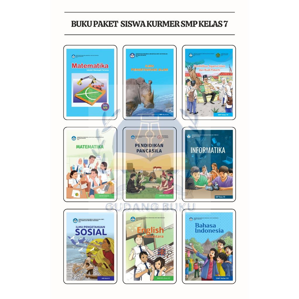 Jual Buku Paket Kurmer Siswa SMP/MTS Kelas 7/VII Kurikulum Merdeka Tahun 2024 | Shopee Indonesia