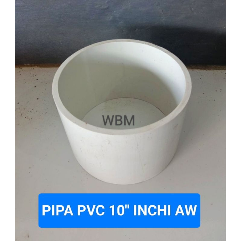 Jual pipa pvc 10" inchi type AW panjang 50 cm | Shopee Indonesia