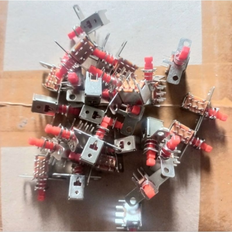 Jual saklar DPDT mini switch 2x3 6pin tombol on off mute lph hpf mixer ...