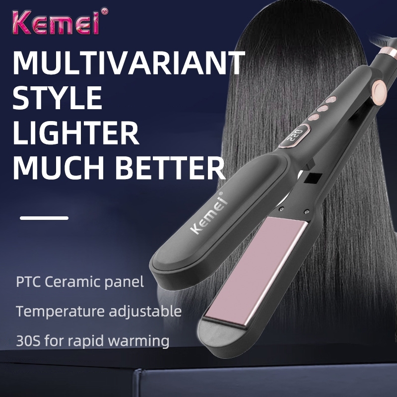 Jual Kemei 2239 Electric Splint Hair Fluffy Splint Corn LCD Digital ...