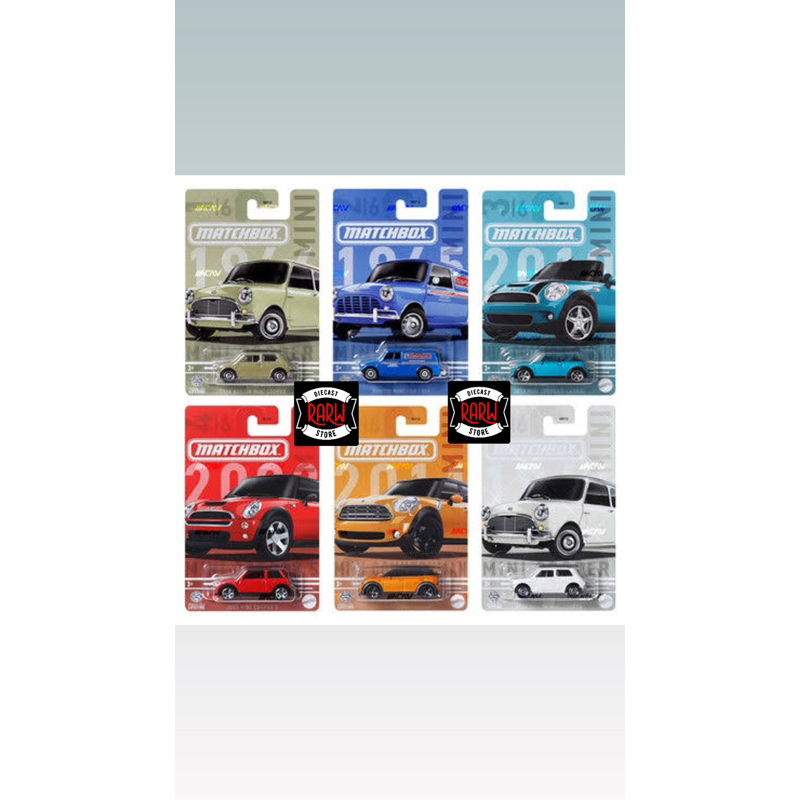 Jual Matchbox Austin Mini Cooper 2024 - Rare - Hotwheels | Shopee Indonesia