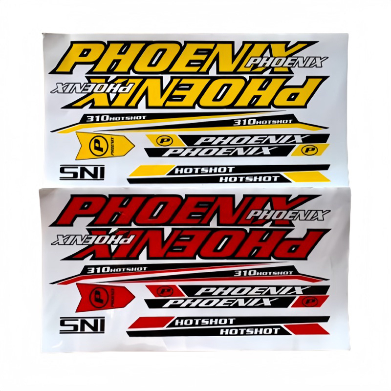 Jual Stiker Sepeda Phoenix 310 Hotshot Sticker Striping | Shopee Indonesia