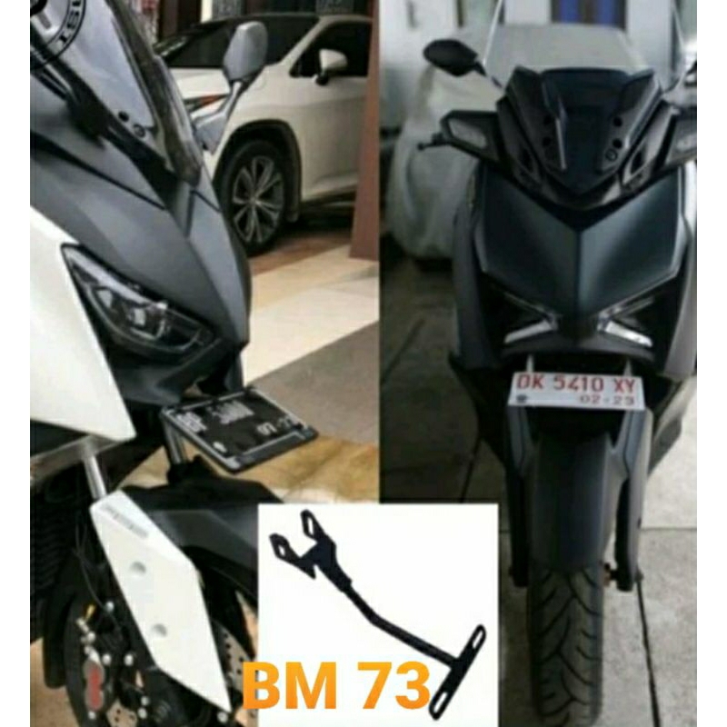 Jual Breket Tatakan Plat Nomor Motor New Xmax 250 2020 2021 2022 2023 ...