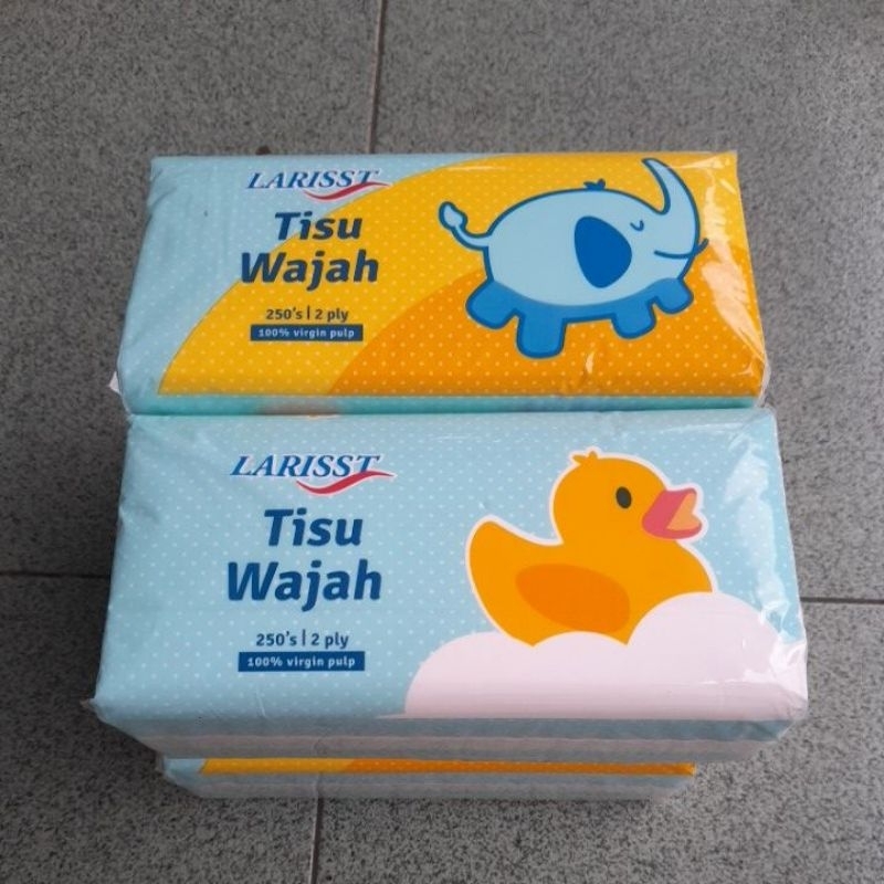Jual larisst tisu wajah 250's | Shopee Indonesia