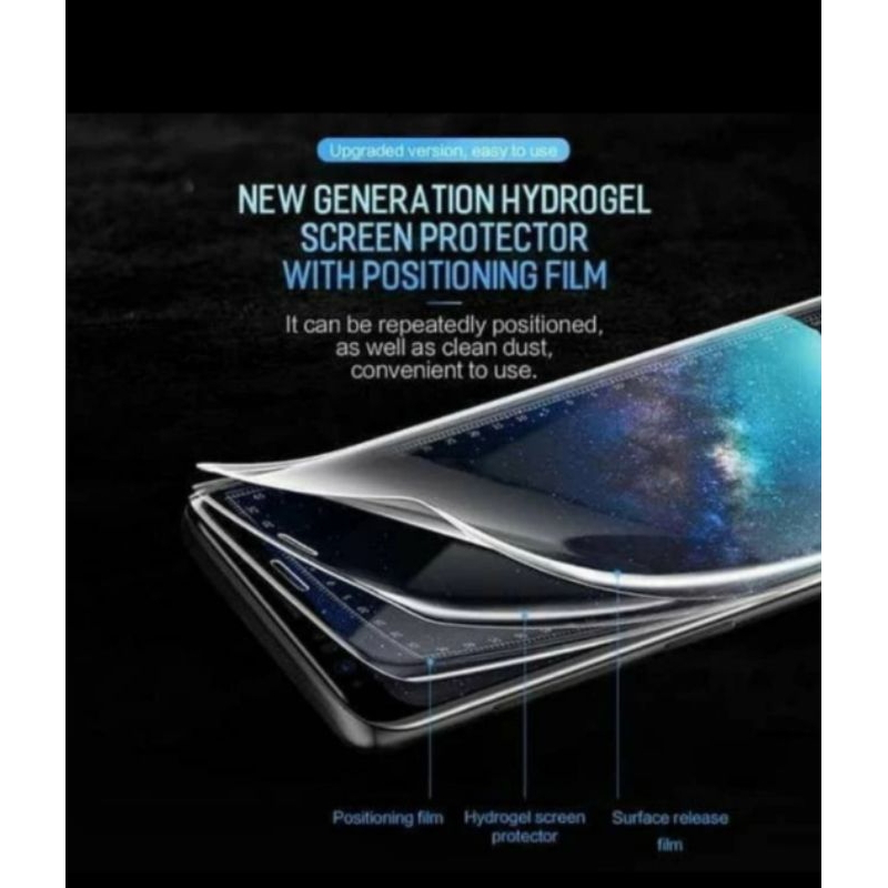 Jual HYDROGEL SCREEN PROTECTOR UNIVERSALL ALL TPYE | Shopee Indonesia