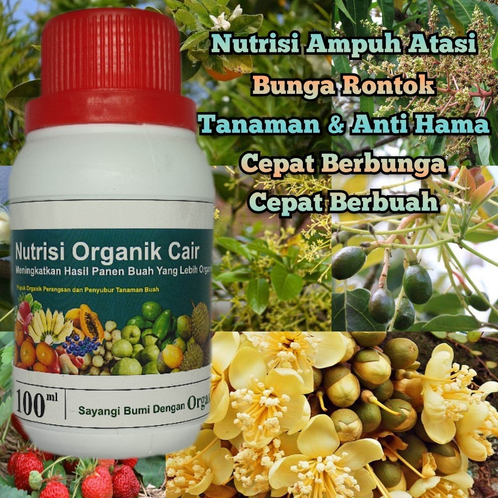Jual Pupuk Organik Nutrisi Tanaman dan Buah Atai Rontok Anti Hama Pupuk Organik Cair Buah Durian ...