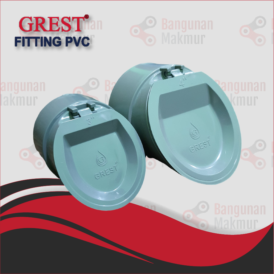 Jual Back Flow Valve / Backflow Valve / Katup Got Anti TIkus - 3 Inch ...