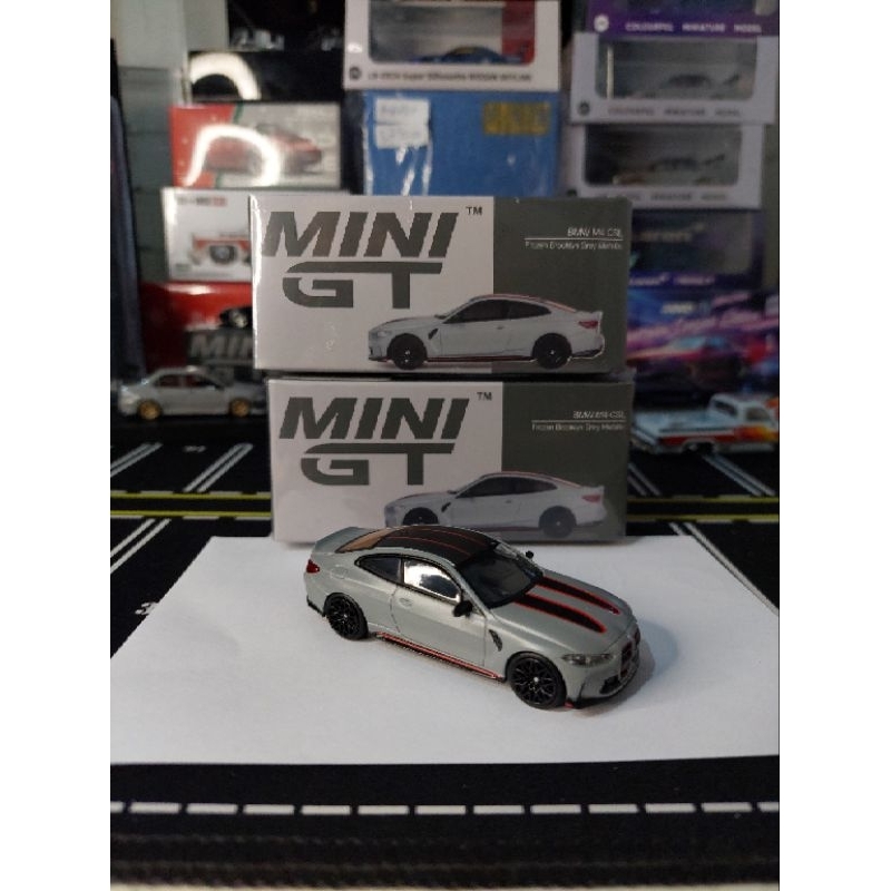 Jual Mini GT MiniGT BMW M4 CSL Grey | Shopee Indonesia