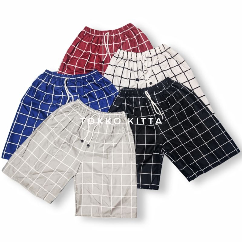 Jual celana pendek harian anak laki-laki motif kotak kotak | Shopee ... Jual celana pendek harian anak laki-laki motif kotak kotak | Shopee ...