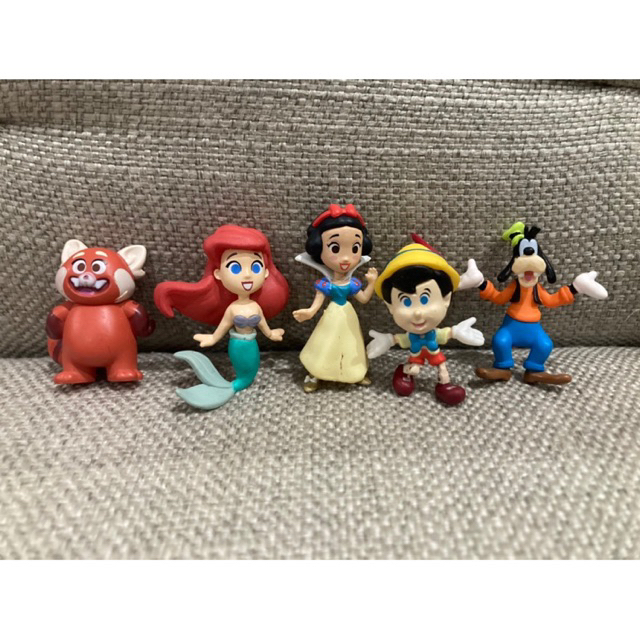 Jual Mainan Disney Turing Red, Ariel, Snow White, Pinocchio, Goofy ...