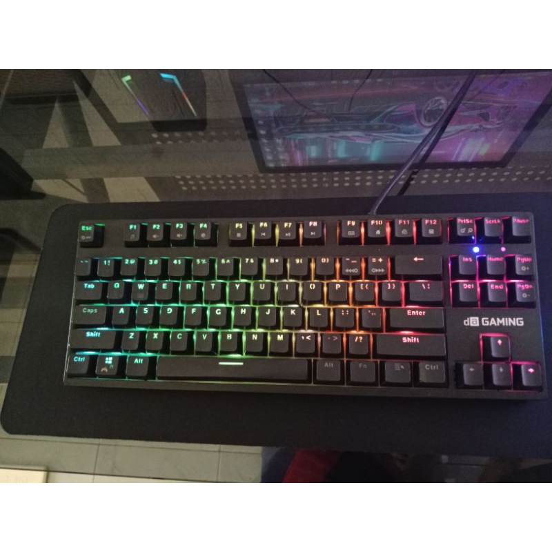 Jual keyboard mekanikal rgb da gaming | Shopee Indonesia
