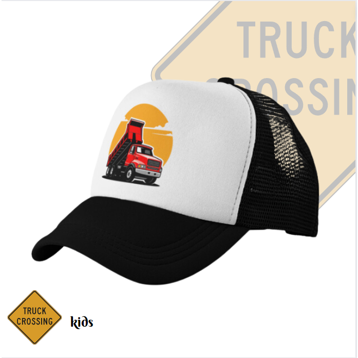 Jual Trucker Hat Kids topi jaring anak motif truck | Shopee Indonesia