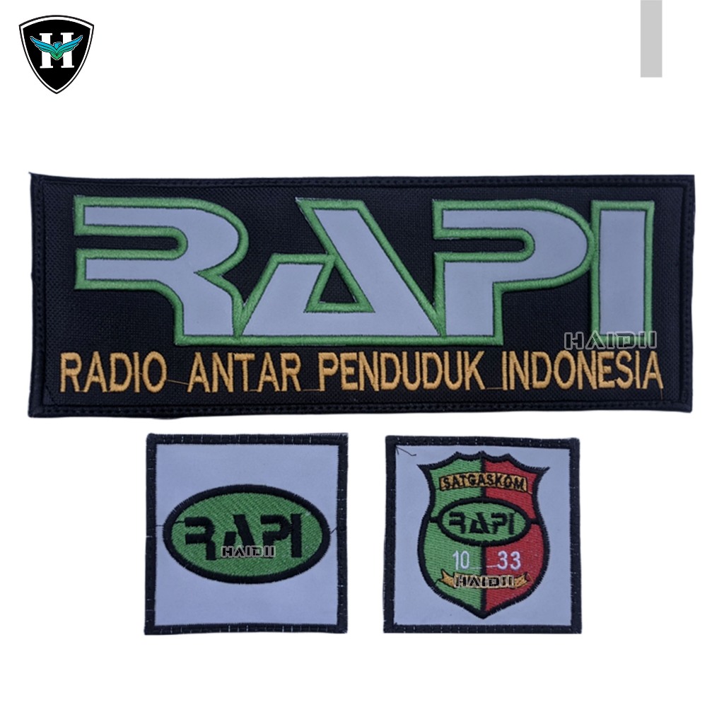 Jual Logo Bordir RAPI / Patch Bordir | Shopee Indonesia