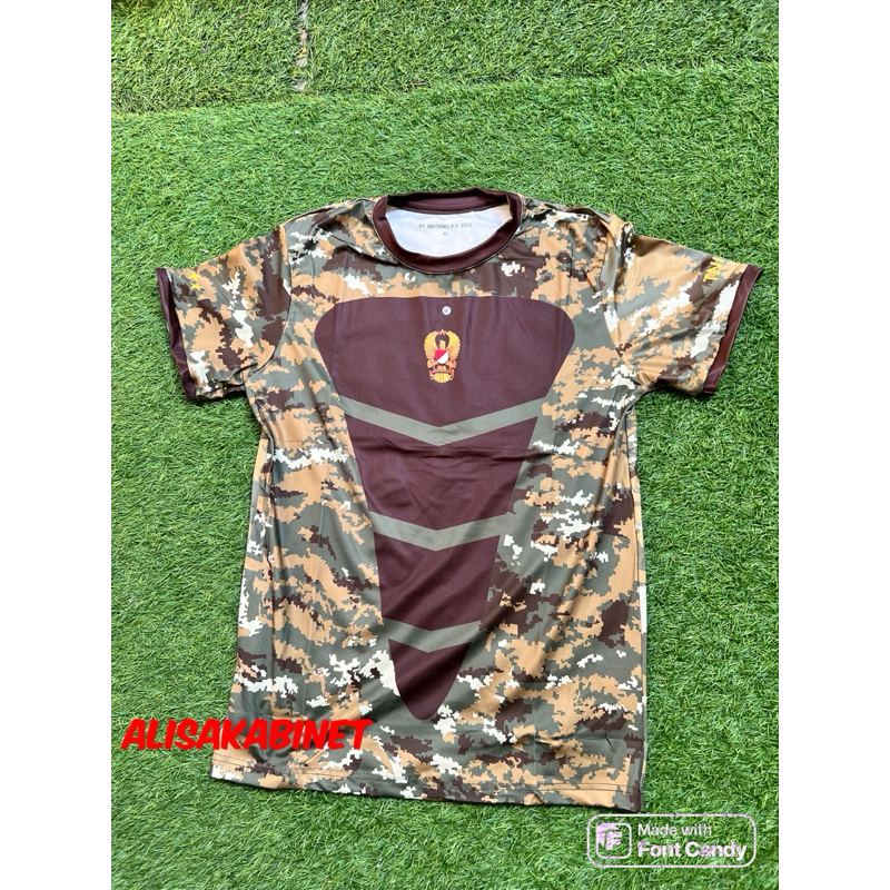 Jual Kaos KASAD Loreng Kostrad Linud Jatah TNI AD | Shopee Indonesia