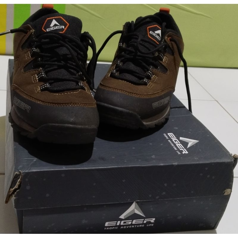 Jual preloved Eiger sepatu gunung unisex | Shopee Indonesia