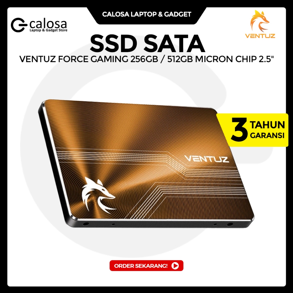 Jual Ventuz SSD SATA Force Gaming 128GB / 256GB / 512GB Micron Chip 2.5" - Original Bergaransi ...