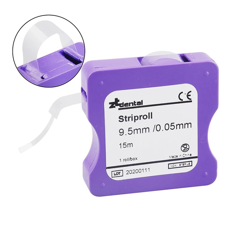 Jual SELULOID STRIP ROLL/ MATRIX TRANSPARAN/ MATRIKS MIKA/ CELLULOID STRIP DENTAL 15M | Shopee ...