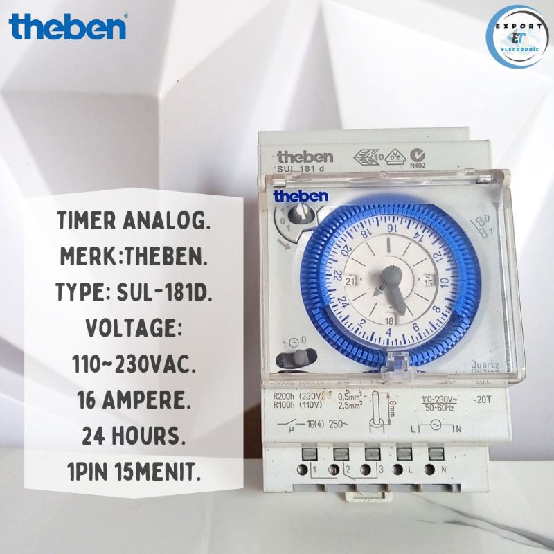 Jual TIMER THEBEN SUL-181D sul-181d | Shopee Indonesia