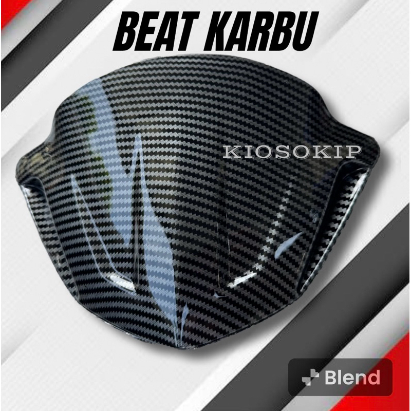 Jual visor beat karbu carbon visor beat karburator karbon variasi beat ...