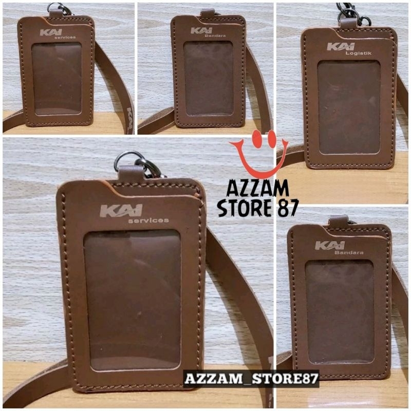 Jual ID Card Holder Tali Lanyard Name Tag Logo KAI ALL DIVISI | Shopee ...