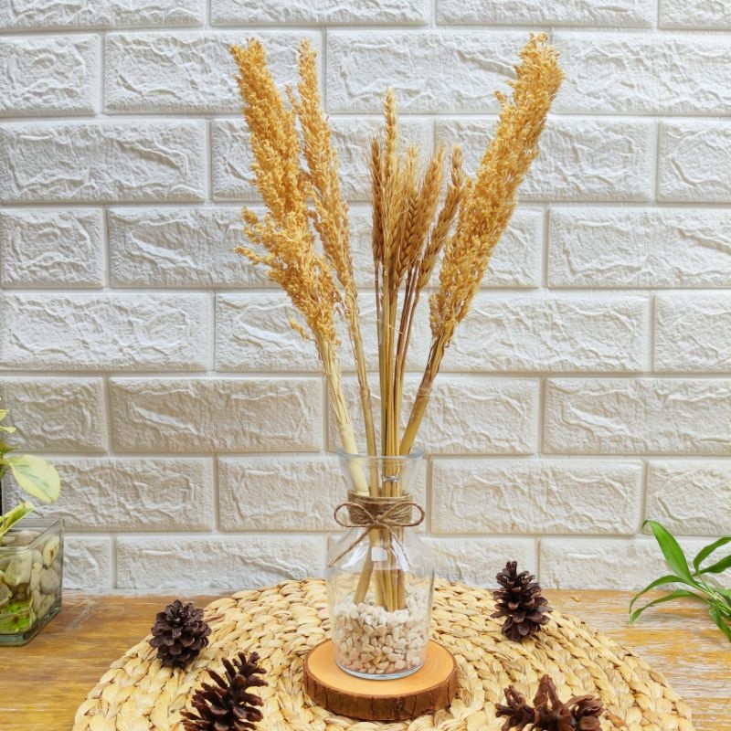 Jual URBAN CRAFT - VAS BUNGA AESTHETIC / VAS BUNGA KERING / VAS KACA ...