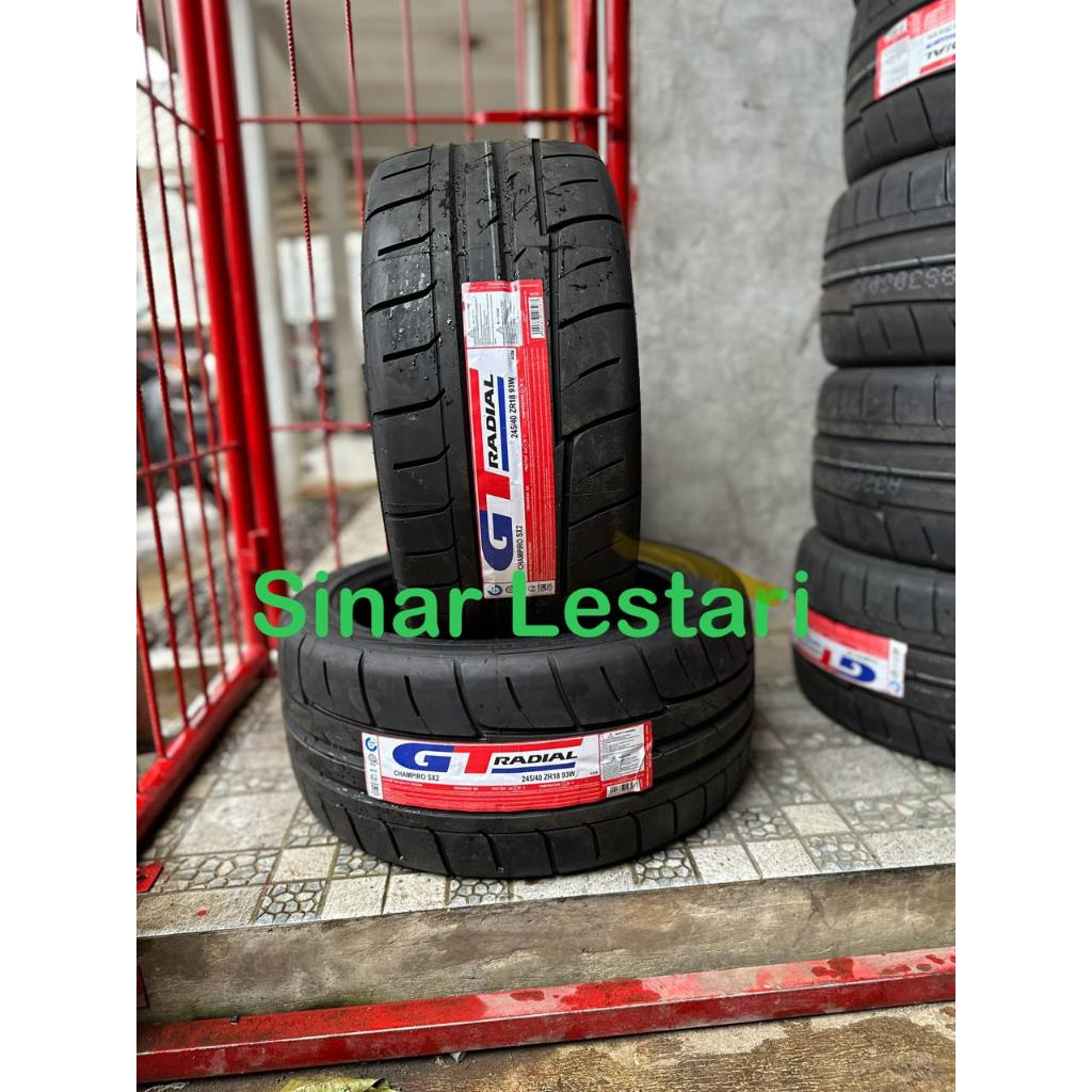 Jual Ban GT Radial Champiro SX2 245 40 R18 93W Ban Mobil Camry, Accord, Oddisey, BMW, Mercy ...