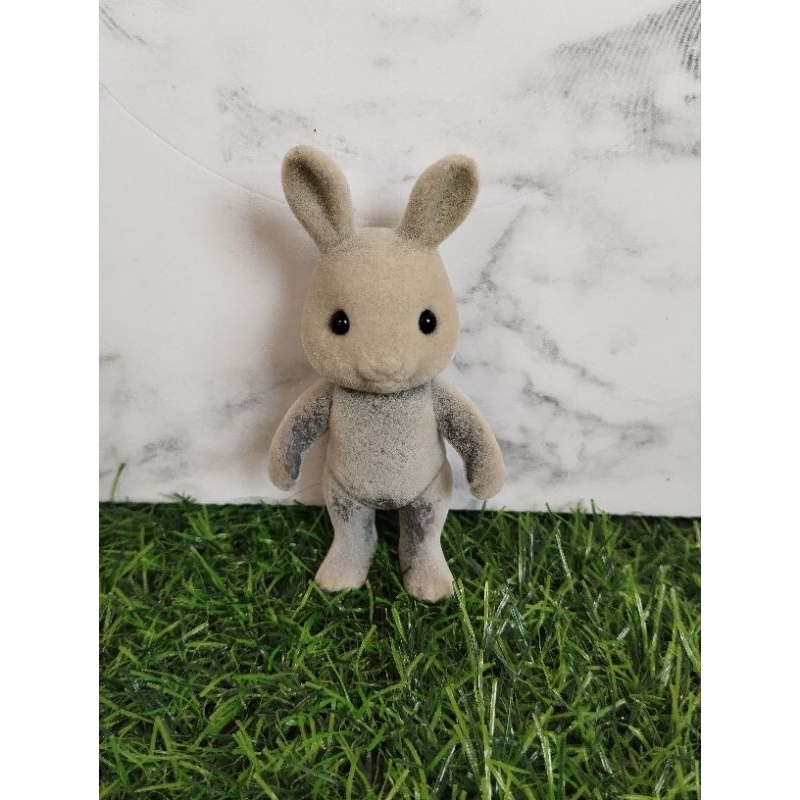 Jual Sylvanian Families Babblebrook Grey Rabbit Father / Mother ...