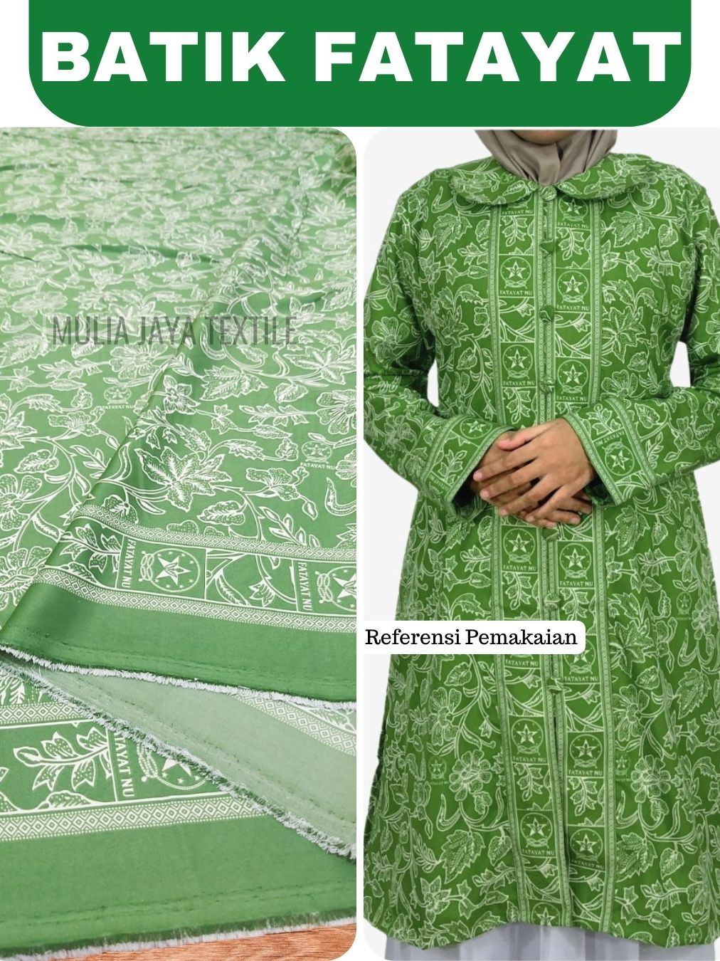 Jual Kain Batik Fatayat NU Wanita Terbaru BTF | Shopee Indonesia